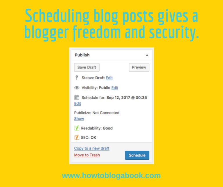 Why (and How) You Should Schedule Blog Posts a Month in Advance - How ...