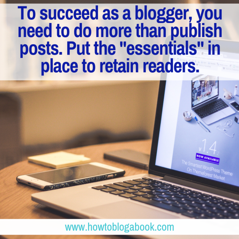 15 Essentials for an Effective Blog - How to Blog a Book